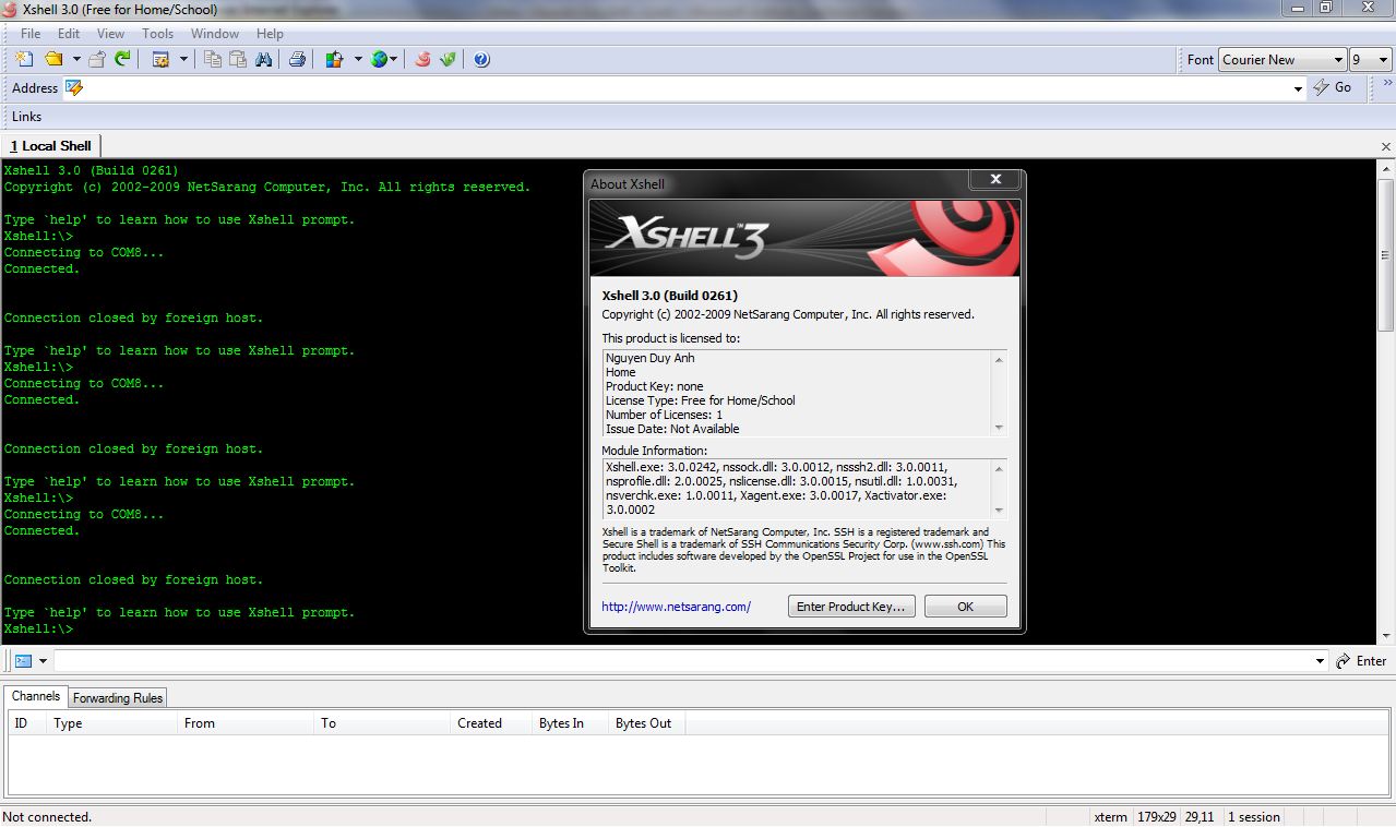 Cannot connect [2] - Forum Archive - NetSarang Computer