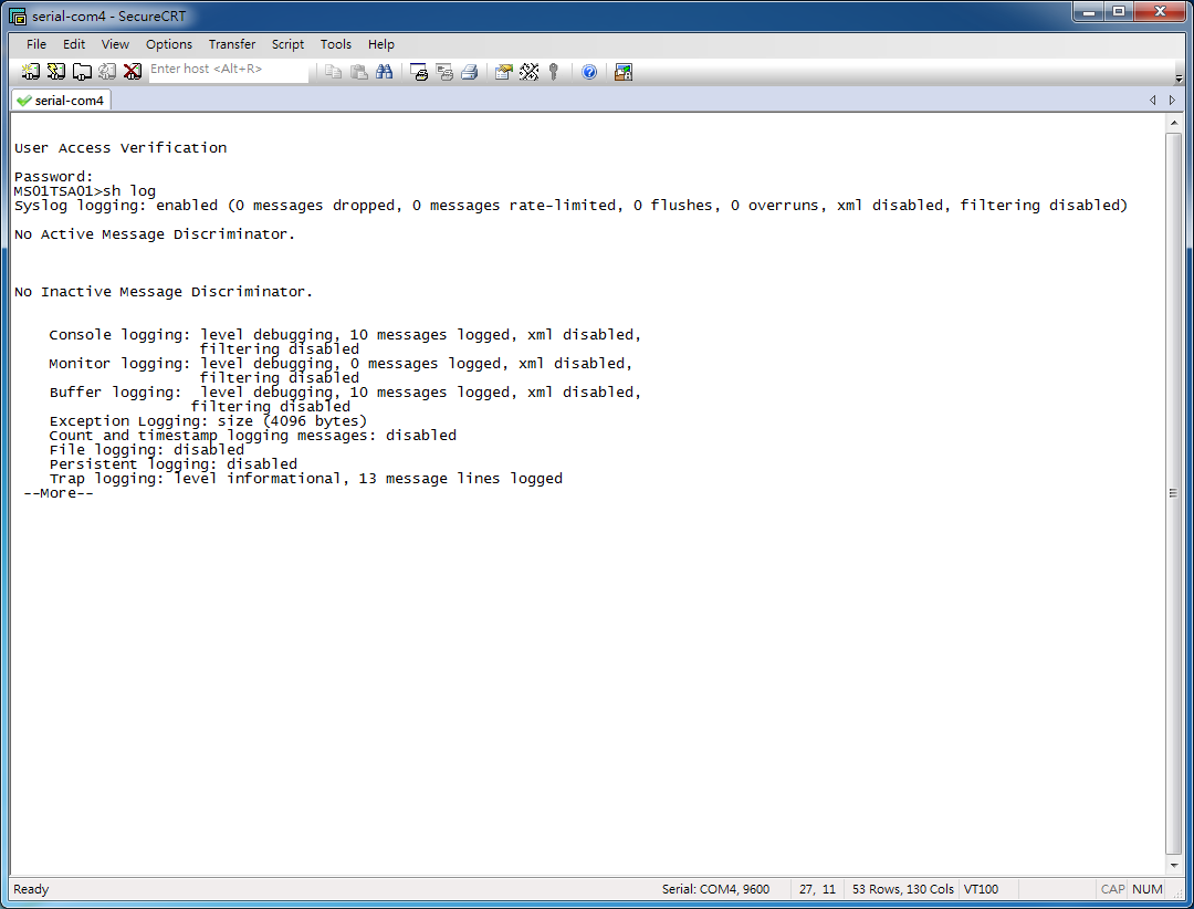 Console message delay [2] - Forum Archive - NetSarang Computer