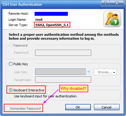 Can't rember the password of "Keyboard Interactive"? [2] - Forum Archive - NetSarang Computer