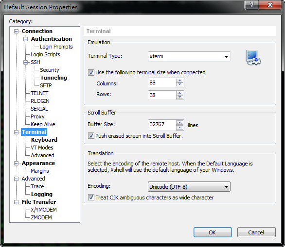Xshell 5.0787 could not apply the settings from default session [1] - Forum Archive - NetSarang ...