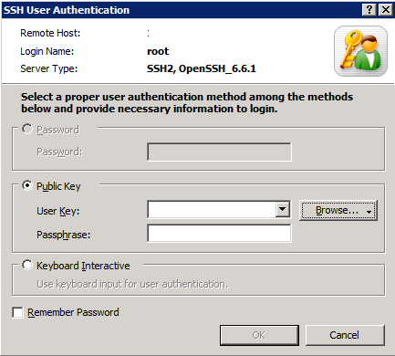 Is it possible to default xshell ssh authentication to password? [3] - Forum Archive - NetSarang ...