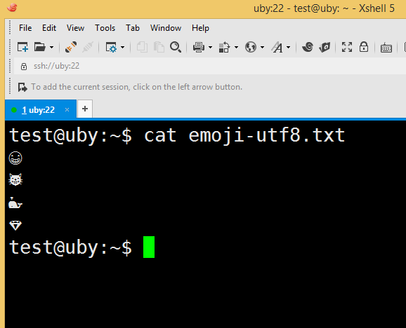 problem with encodin utf-8 symbols [5] - Forum Archive - NetSarang Computer