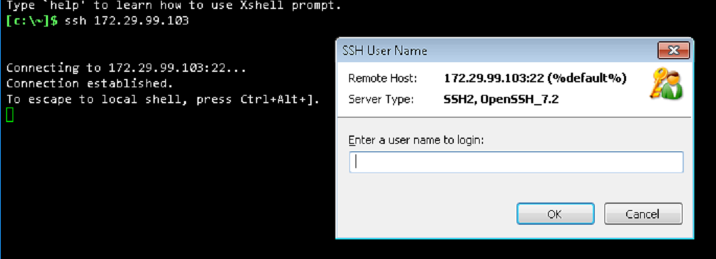 terminal based SSH authentication interface [1] - Forum Archive ...
