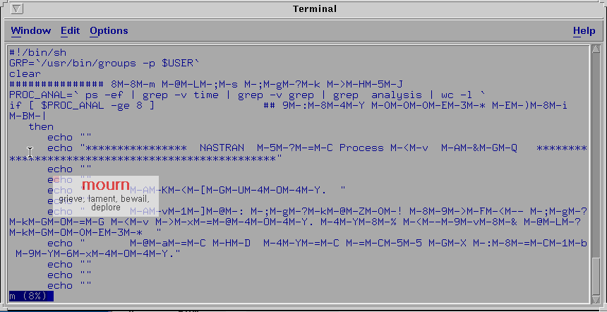 HP-UX에서 한글 폰트 깨어져 출력 됩니다. [1] - 포럼 보관 - NetSarang Computer