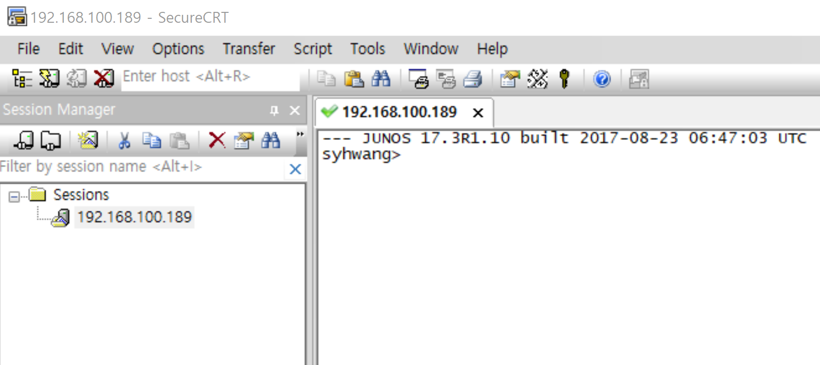 SSH, Telnet 연결 시 "Unable to resolve host 'IP': Connection failed." [1] - 포럼 보관 - NetSarang Computer